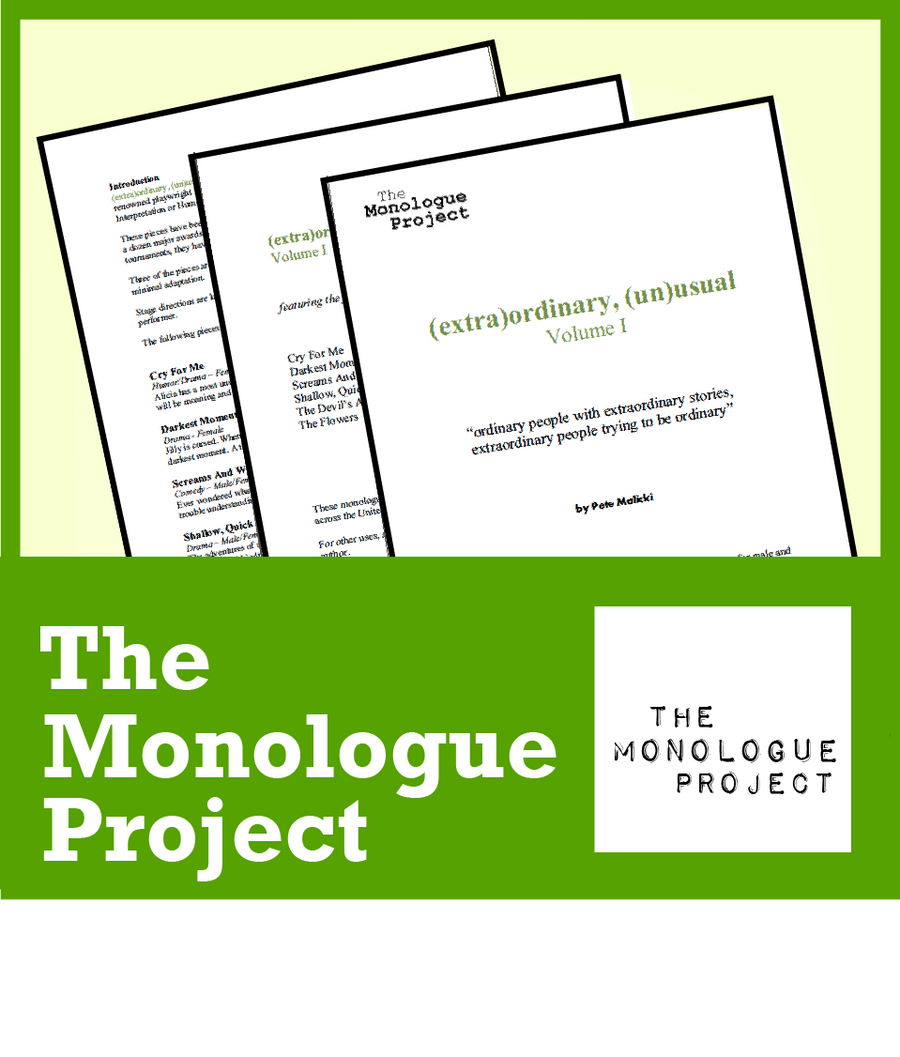 The Monologue Project · SpeechGeek Market